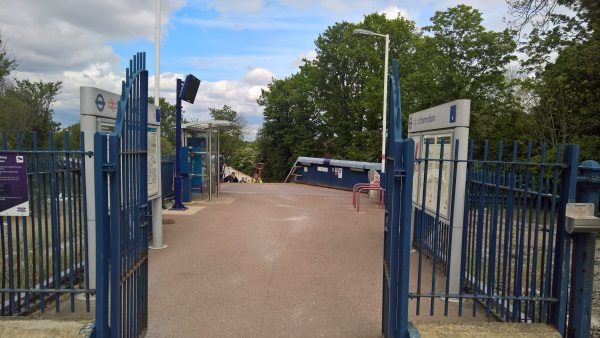 Map of Sutton Common station, London